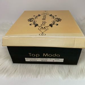 TOP Moda | Shoes | Top Moda White Mid Calf Slouch Boots | Poshmark